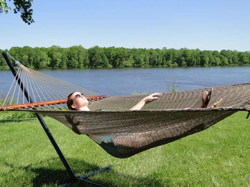 Polyester Rope Hammock - Soft-Woven Deluxe by Hammock Universe USA
